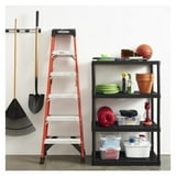 ZRQarq 4 Shelf Fixed Height Ventilated Heavy Duty Storage Unit 18 x 36 ...