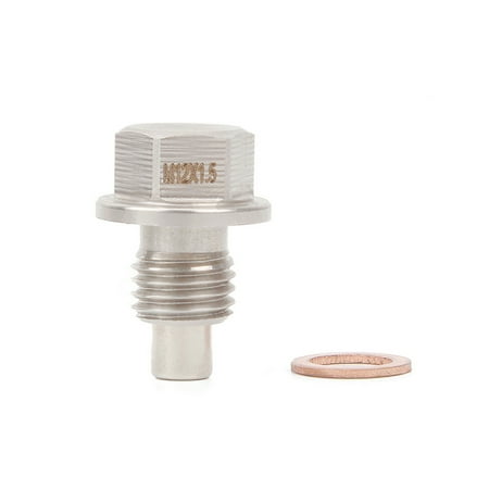 Royalbelle Car Magnetic Oil Drain Plug Stainless Steel Gear-box Magnet ...