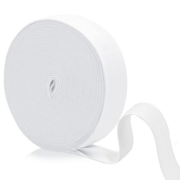 100 Pcs Elastic Bands with Adjustable Buckle, 1/4 Inch Elastic Strings ...