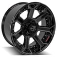 4PLAY Wheels 4P70 22 Inch Rims and Tires Fit 5x127 & 5x139.7 22x10 ...