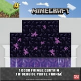 Minecraft Birthday Fringe Door Curtain, 5.25ft x 2.5ft - Walmart.com