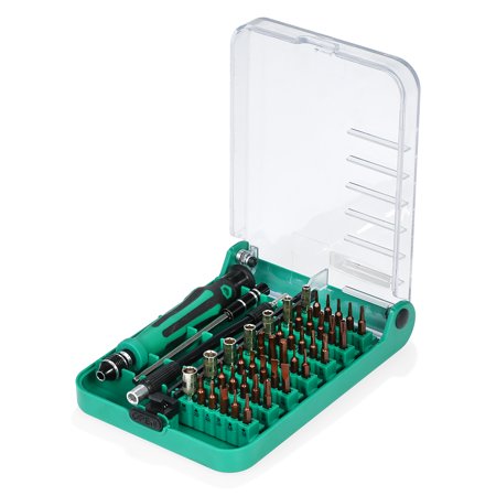 ELECALL Magnetic Screwdriver Set CR-V Bits Precision 45 in 1 Screw ...