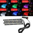 Car Interior Ambient Foot Strip Light Kit Backlight Auto Decorative ...