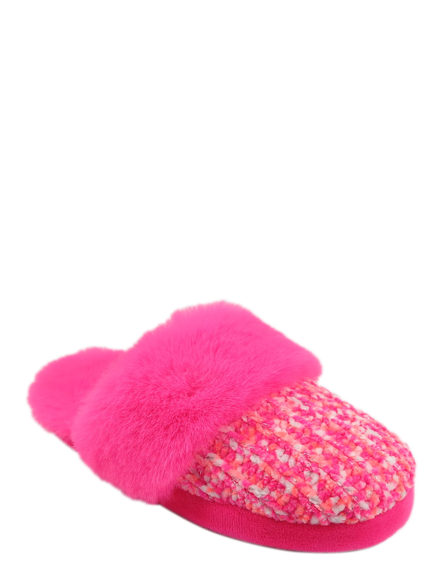 Wonder Nation Chenille Scuff Slipper (Little Girls & Big Girls ...