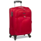 Rolite Rover 3-Piece Spinner Expandable Luggage Set - Red - Walmart.com