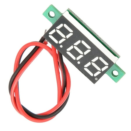 Voltmeter, High Accuracy 0-30V Measuring Range Voltage Meter Digital ...