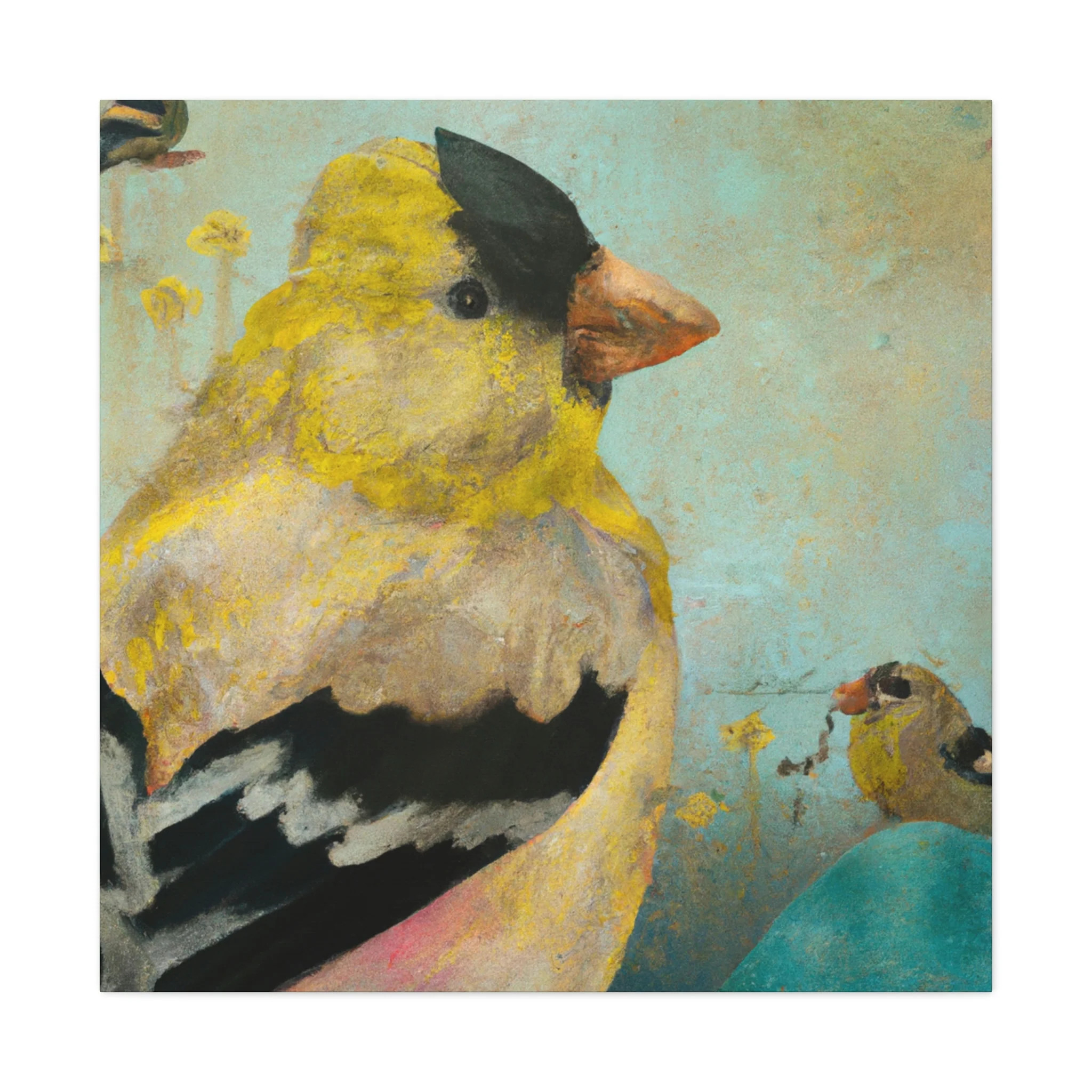 American Goldfinch Splendor - Canvas - Walmart.com