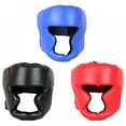 Boxing Headgear for Adults Kids, MMA Training Adjustable Padded Kara ...