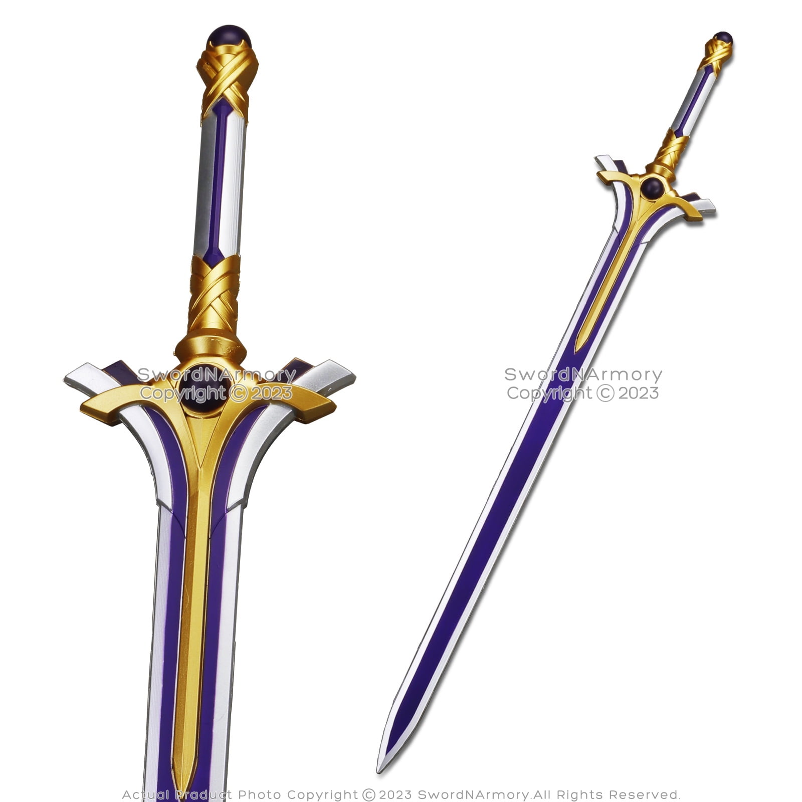 41.5” Foam Radiant Light Asuna Yuki Alicization Sword Art Rapier Anime ...