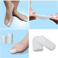 Drrntien Silicone Toe Protectors,Toe Sleeves,Gel Toe Cushions Toe ...