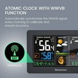 Newentor Wireless Weather Station with Indoor & Outside Temperature ...