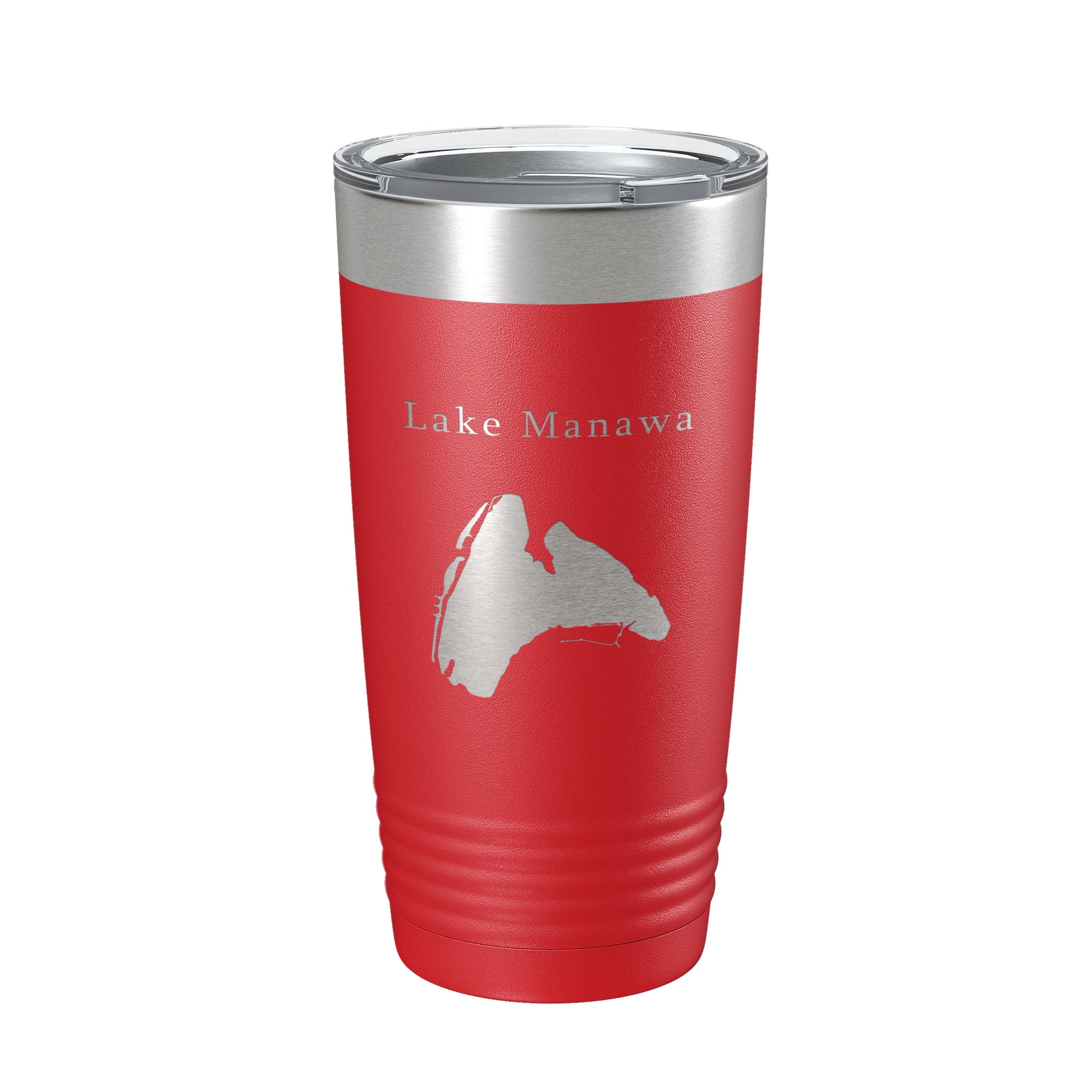 Lake Manawa Map Tumbler Travel Mug Insulated Laser Engraved Coffee Cup ...