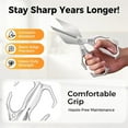 Multifunctional Heavy-Duty Kitchen Shears, Poultry Shears with Handle ...