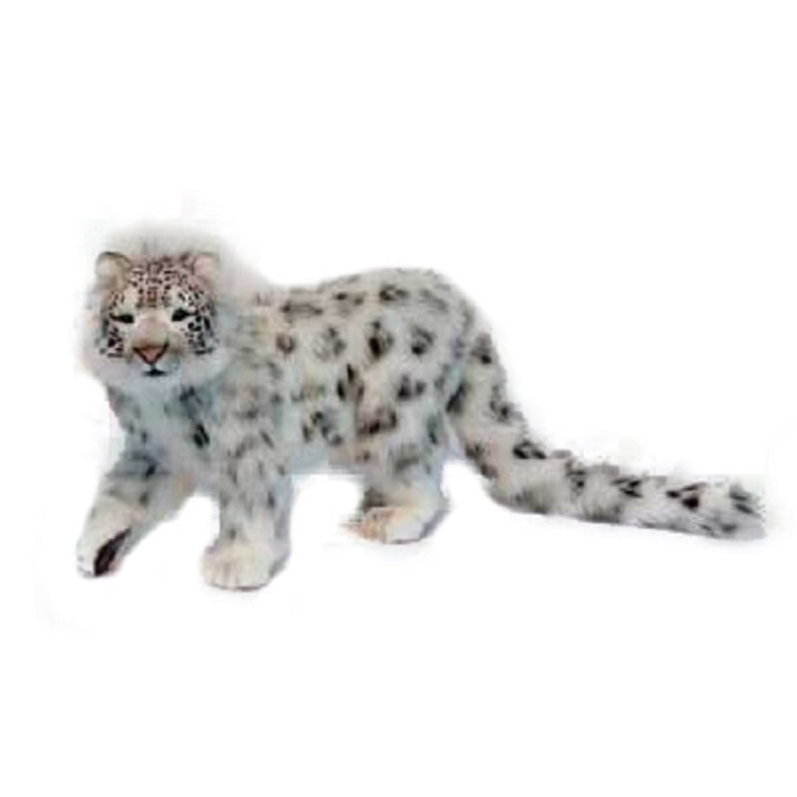 Set of 2 Handcrafted Snow Leopard Stuffed Animals 30.25" - Walmart.com