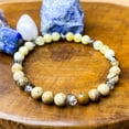 Bracelets for Women Men Natural Gemstone Stretch Bracelet - Unisex ...