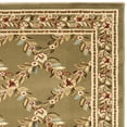 SAFAVIEH Lyndhurst Marshall Floral Border Runner Rug, Green, 2'3" x 8 ...