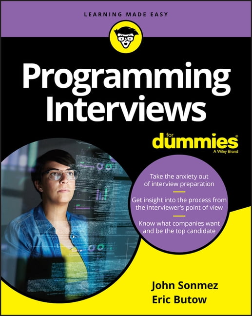 Programming Interviews for Dummies (Paperback) - Walmart.com - Walmart.com