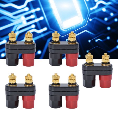 EOTVIA Copper Terminal Binding Post,Binding Posts Terminals,5Pcs Couple ...