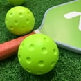 lixuesong Quiet Foam Pickleballs Practice Balls PU Foam Pickleballs Balls Noise Reducing Soft ...
