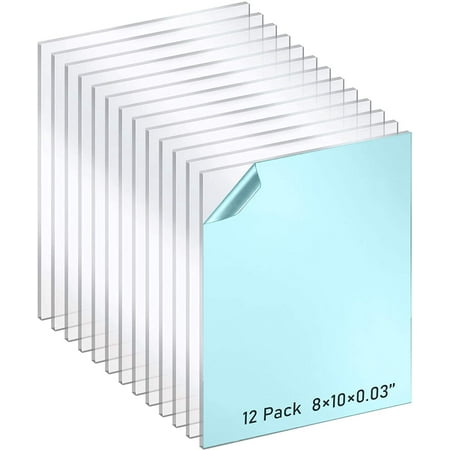 Clear Acrylic Sheet Transparent Acrylic Board Shatterproof Picture ...