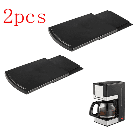 AOZBZ Kitchen Caddy Sliding Coffee Tray Mat, 12'' Under Cabinet ...