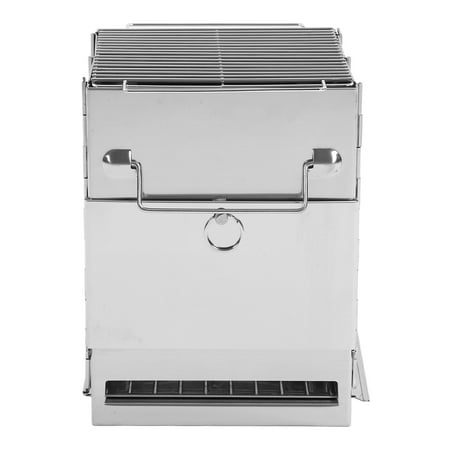 Portable Camping Stove, Air Intake Design Wood Stove Stainless Steel ...