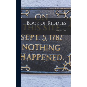 Riddles: The best riddle book for clever kids (Hardcover) - Walmart.com