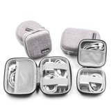 Mini Charger Case Portable Digital Storage Bag USB Cable Bags Earphone ...