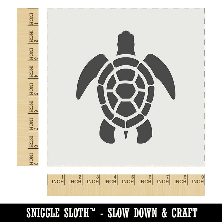 Baby Turtle Stencil