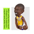 "Kobe Bryant #24 Bobblehead Basketball Action Figure - 5.1 ...