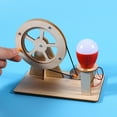 1Set Hand-cranked Generator Set Creative Thinking Physics Experiment ...