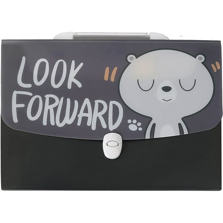 Expansion File Folder Organizer with Opening and Closing 12 Pocket A4 ...