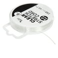 Cousin DIY 0.8mm Clear Stretch Cord – 50 Yard Elastic Beading Thread ...