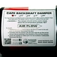 Tamarack Cape Backdraft Damper, 4" - Walmart.com