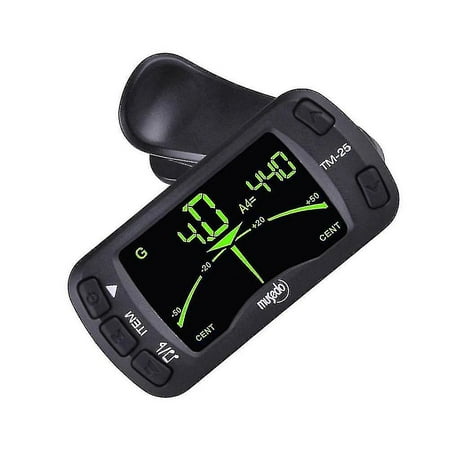 Clip-on Electric Tuner Metronome Guitar Bass Violin Ukulele Universal ...