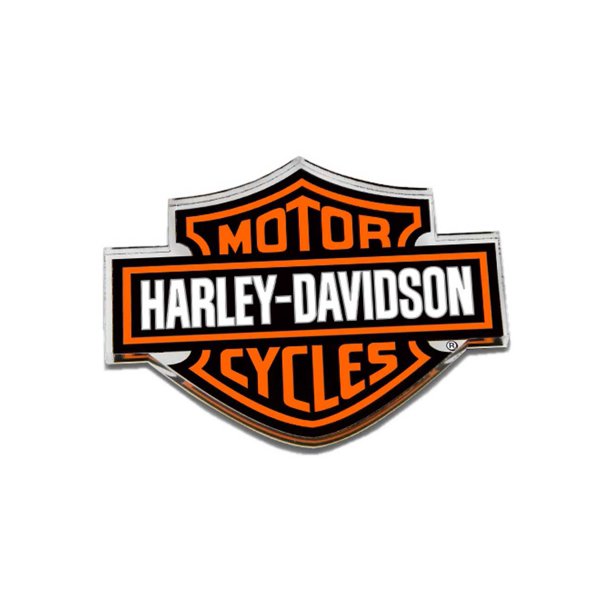 Harley-Davidson Cut-Out Bar & Shield Logo Hard Acrylic Magnet - 3.25 x ...