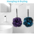 Bath Loofah Shower Sponge Body Back Scrubber Soft Mesh Shower Puffs ...