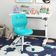 Giantex Kids Desk Chair, Adjustable Swivel Chair for Children, Armless ...
