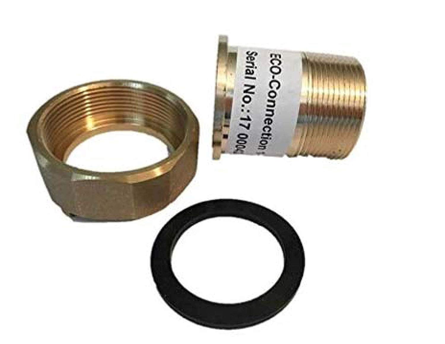 DAE C-150NL 1 pcs 1-1/2" Lead Free Water Meter Coupling, 1-1/2" Male ...