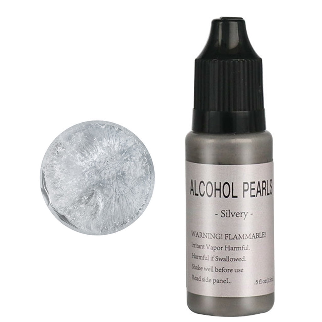 6 Metal Color Alcohol-Based Inks for Epoxy Resin Art Alcohol Paint ...