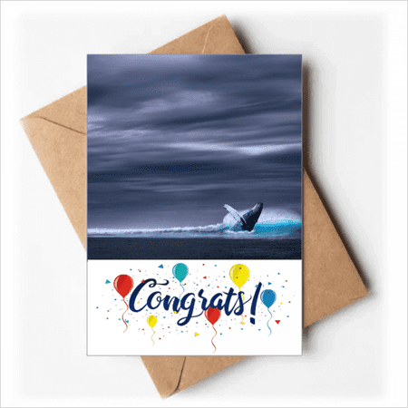 Ocean Humpback Fish Science Nature Picture Wedding Cards ...