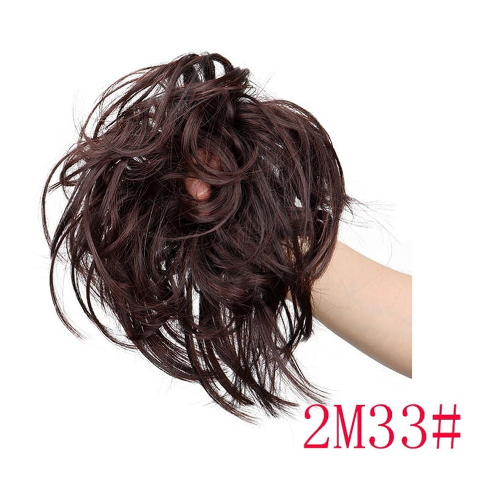 Click here for Nvzi Curly Bun Hair Piece -(Fake Bun Hair) dark Br... prices