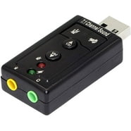 StarTech USB Stereo Audio Adapter External Sound Card with SPDIF Digital Audio and Built-In ...