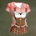 Oktoberfest Shirts for Women Beer Festival Female Pirate Shirt Novelty ...