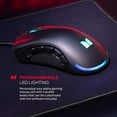 Monster Alpha 9.0 RGB Wired Gaming Mouse, 16000 DPI, Programmable Buttons & LED Lighting ...