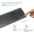 Cheepum Cool Gaming Stuff 2 4g French Wireless Keyboard Chocolate Mute