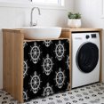 Summer Coastal Cabinet Curtains for Kitchen 35"W x 35"L, Modern Casual ...