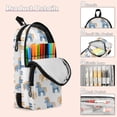 ALAZA Hand Draw Horse Pencil Case Pen Pouch Stationery Organizer Bag ...