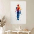 Human Anatomy Poster, Nerves Drawing, Neuroscience Artwork, Clinic ...