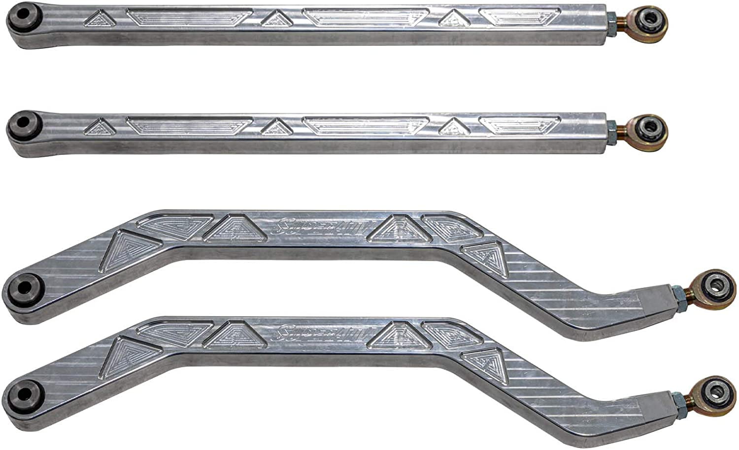SuperATV High Clearance BILLET ALUMINUM Radius Rods for Polaris RZR ...